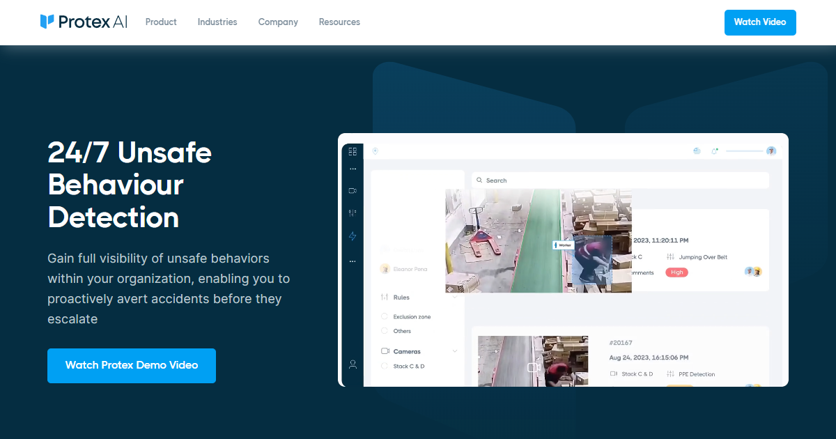 Behavior Based Safety Software Solutions - Protex AI