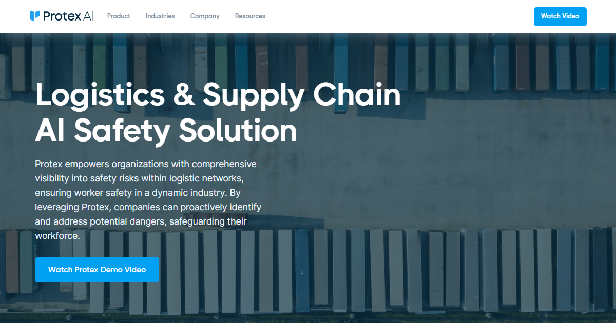 Supply Chain & Logistics Safety Software - Protex AI