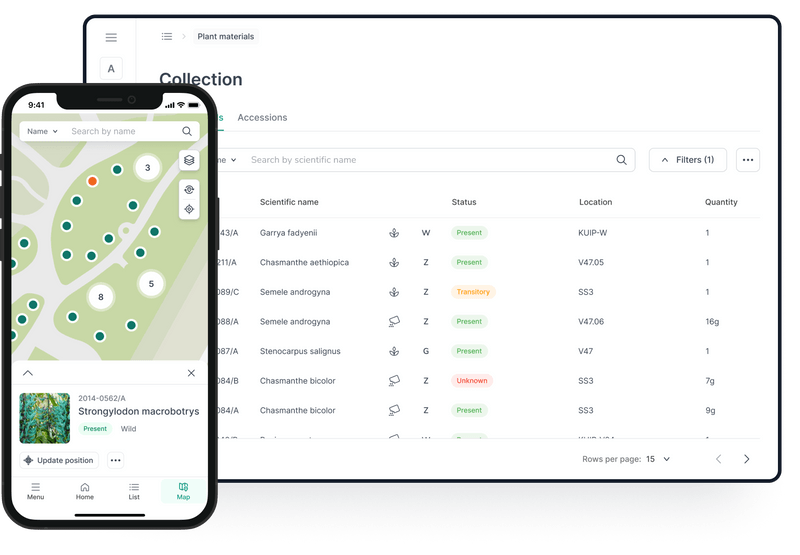 Hortis – Plant records — efficient, accurate, always available