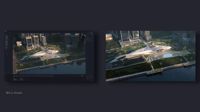 D5 Render for Rhino Real-time Rendering Workflow