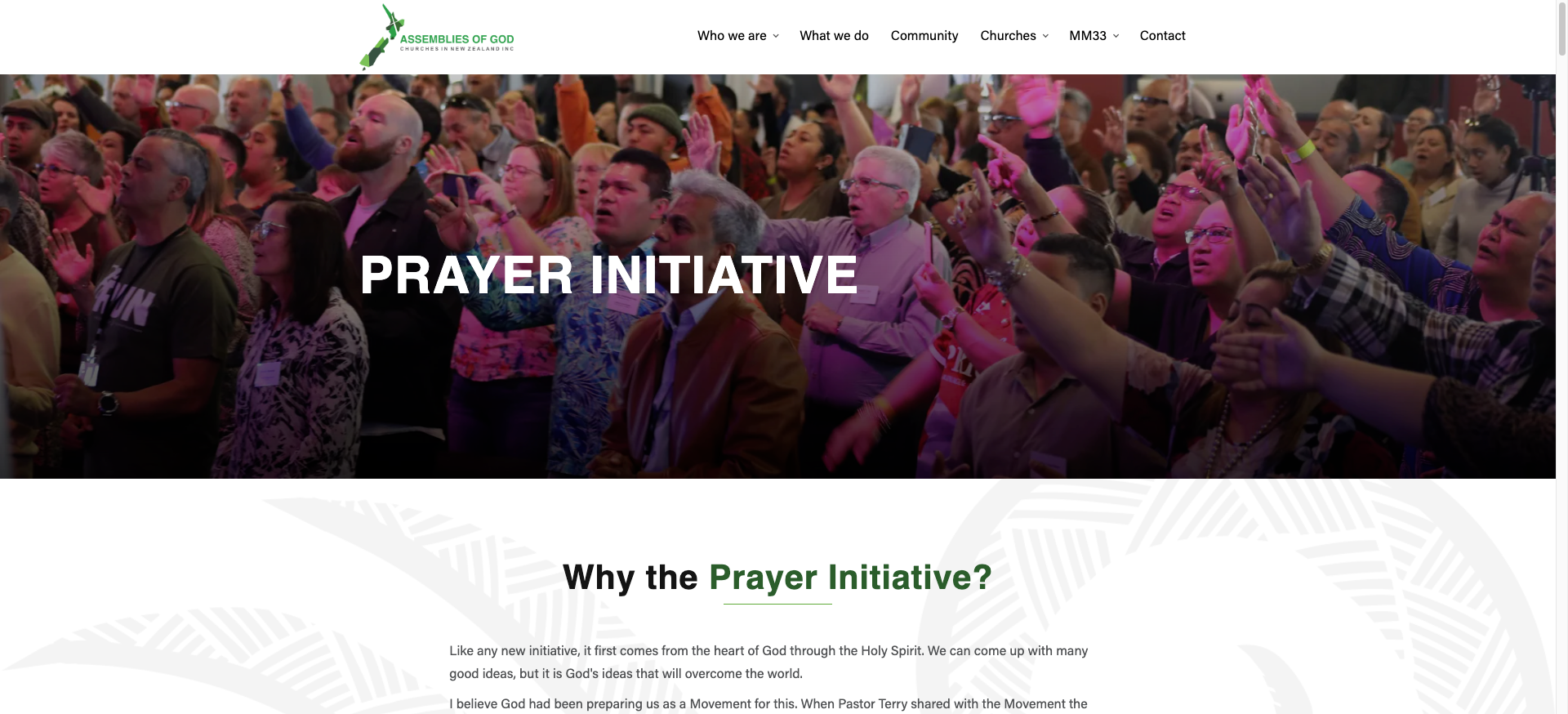 Prayer Initiative