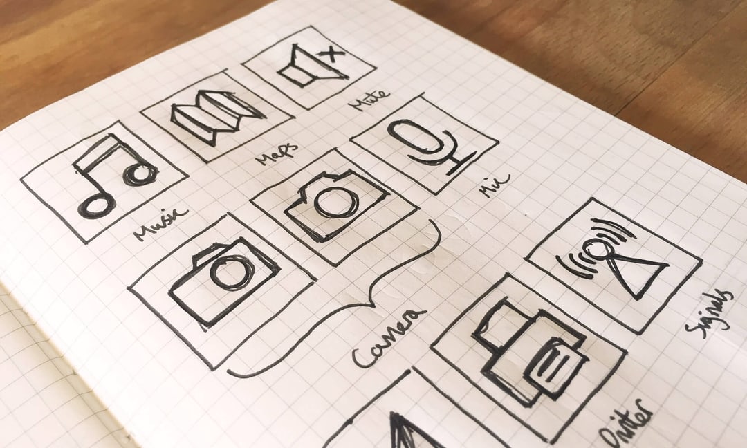 77 essential icons · Bryn Taylor · Branding Icon design Marketing