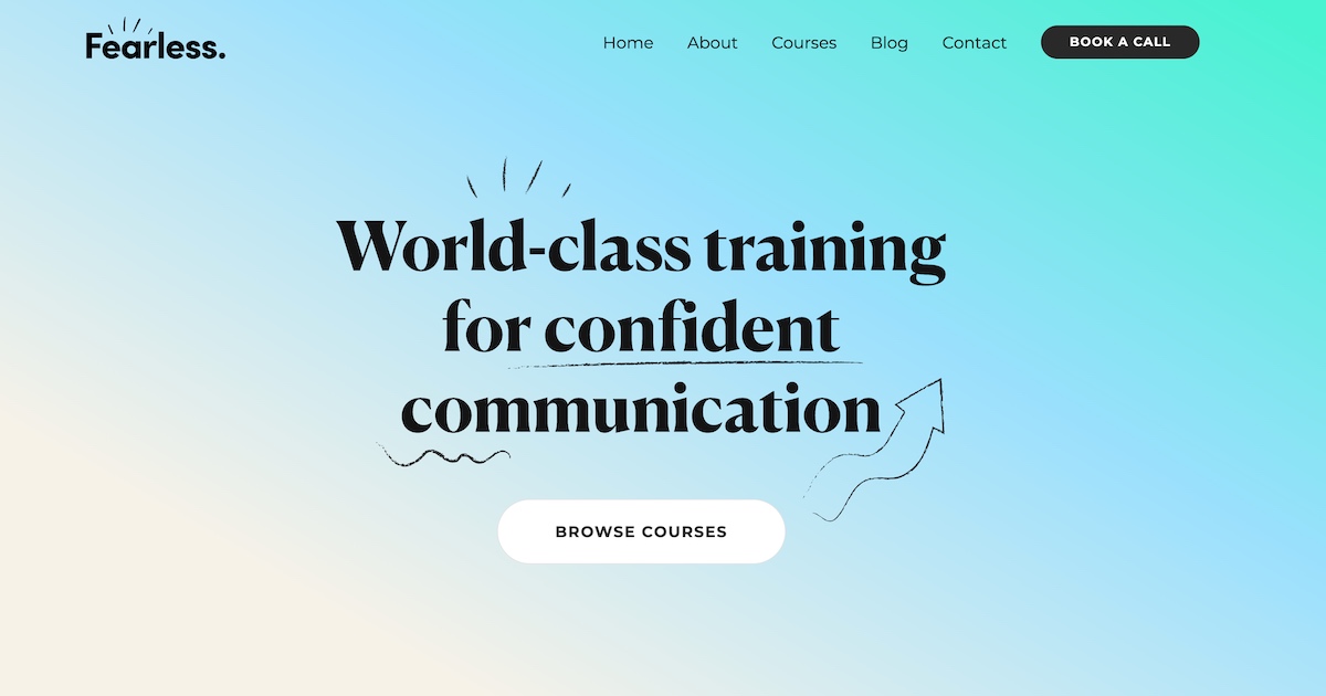 Fearless - Communication & Presentation Skills Training