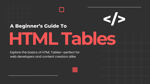 HTML Table Generator — Build and Style Tables
