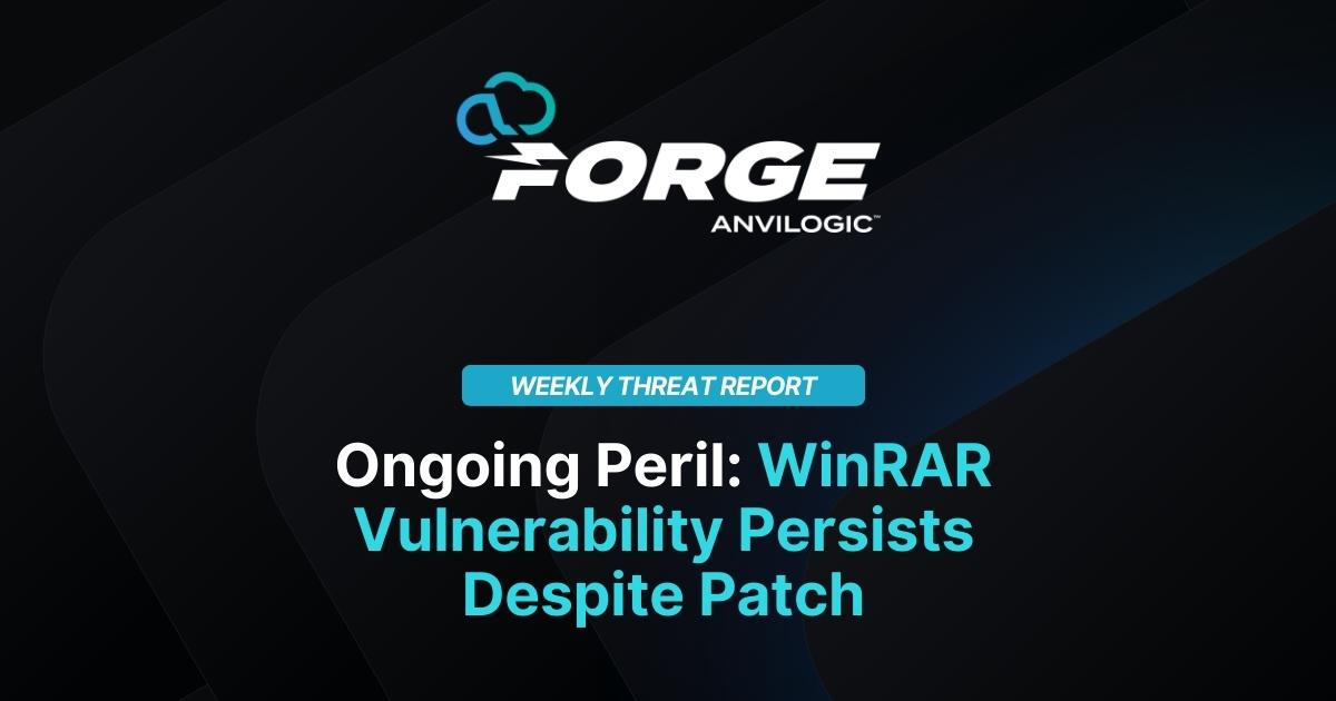 Persistent Threat: WinRAR Vulnerability