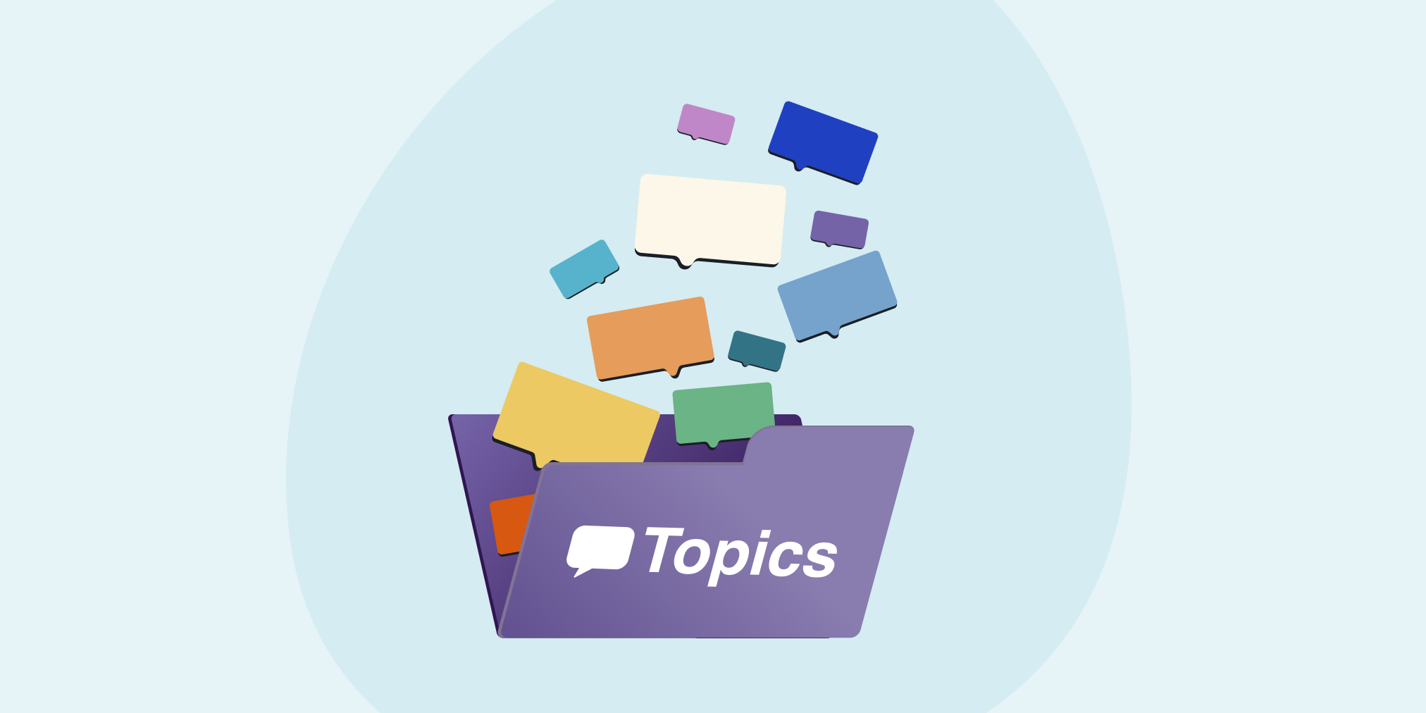 Product Update: Topics mini-app, Attach Cloud Files, And More!
