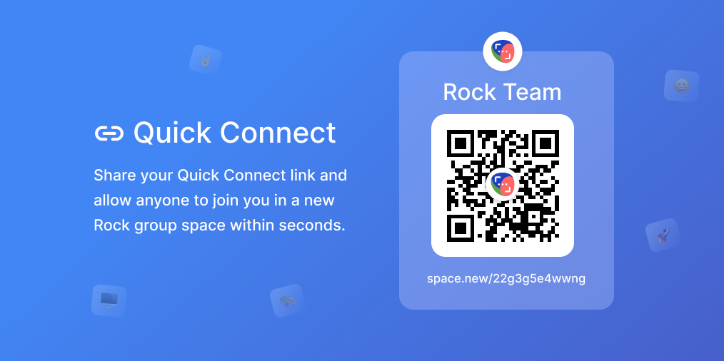 Rock Product Update: Quick Connect, iCal sync, GIFs, and more!