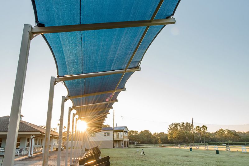 Premium Driving Range Shade Structures | Durable Golf Shades for ...