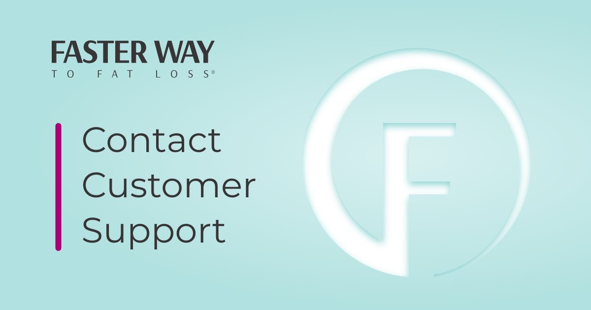 Faster Way to Fat Loss - Contact Us