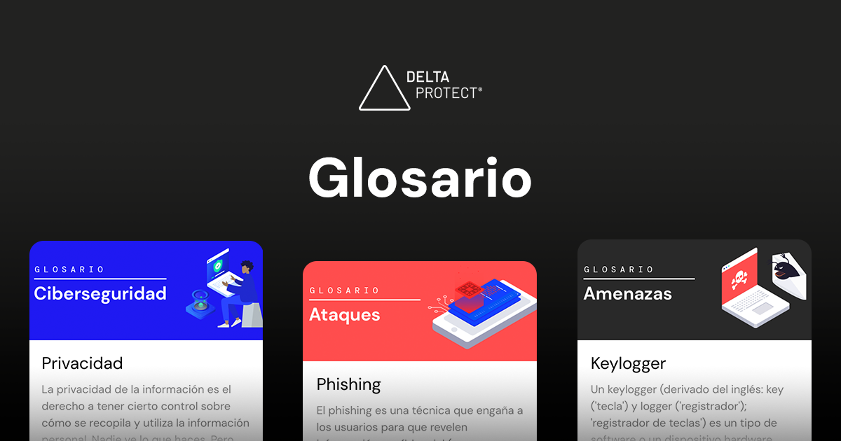 Glosario de ciberseguridad y cumplimiento | Delta Protect