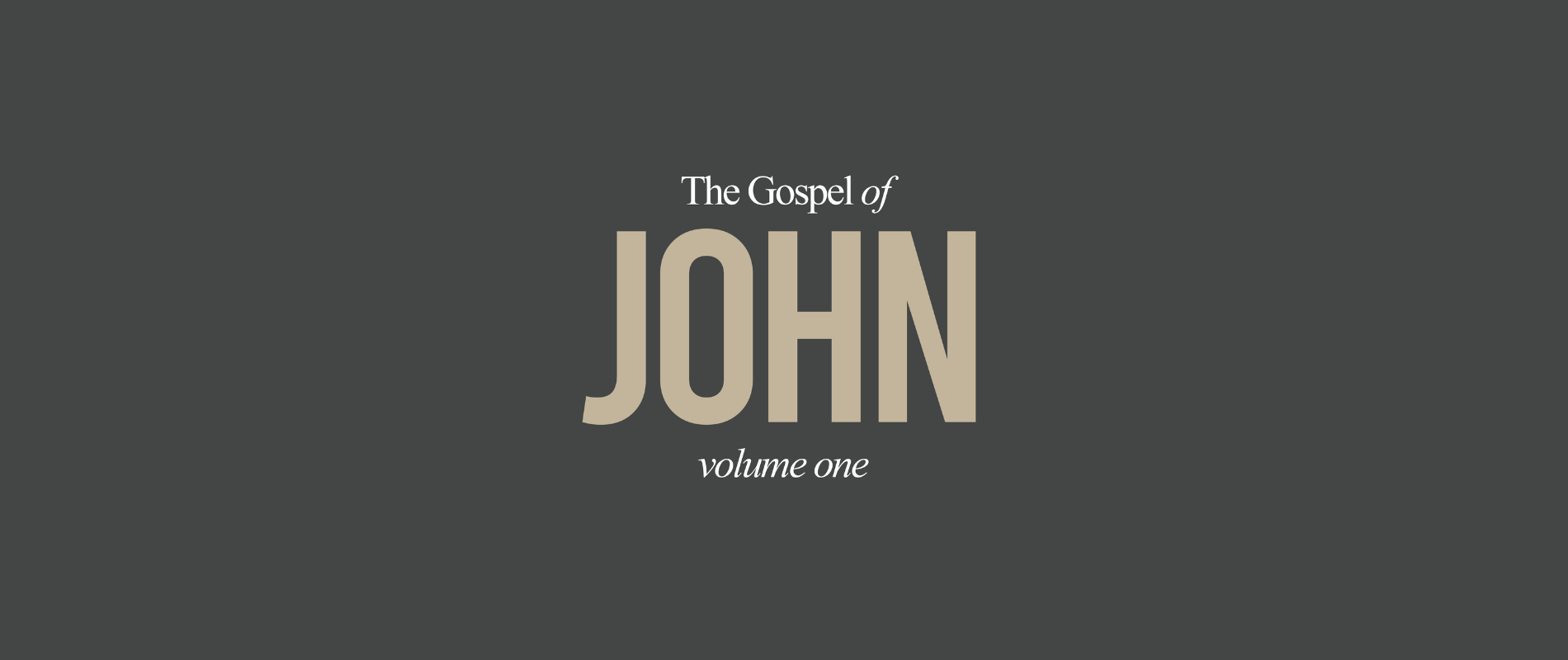 The First of Many Signs (John 2:1–12)