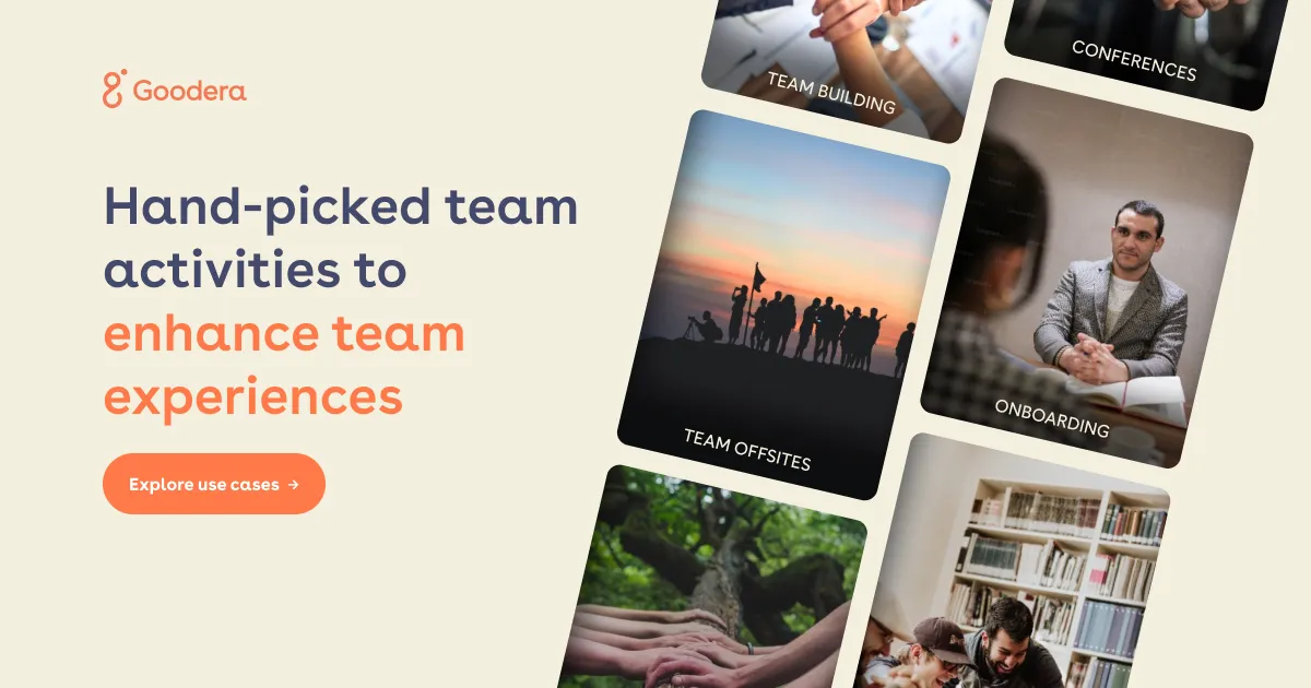Hand-picked Team Activities to enhance team experiences | Goodera