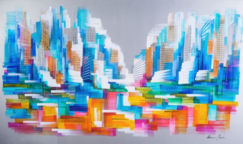 Marc Lipp - Modern Pop Artist - Blue Gallery