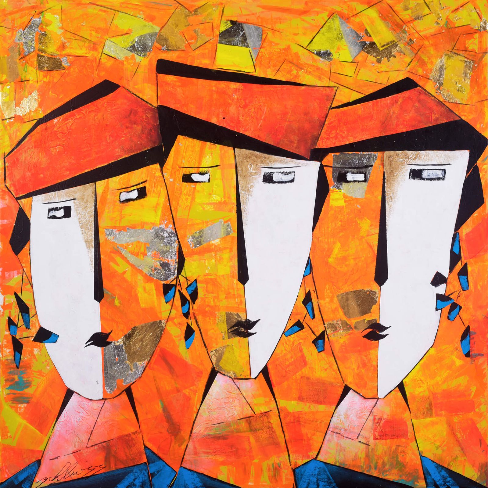 Blue Gallery - Artists Galleries of Modern Art, Abstract Painting ...