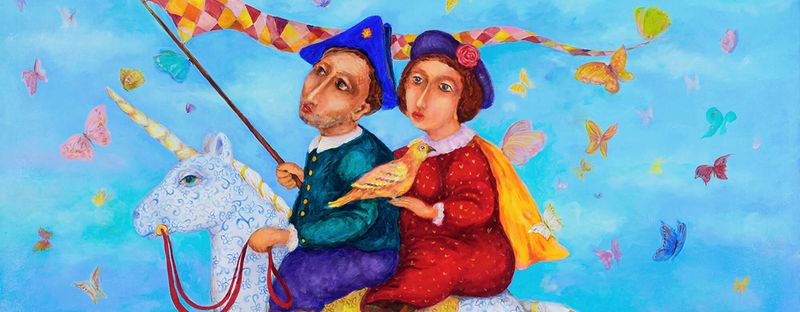 Marc Lipp - Modern Pop Artist - Blue Gallery