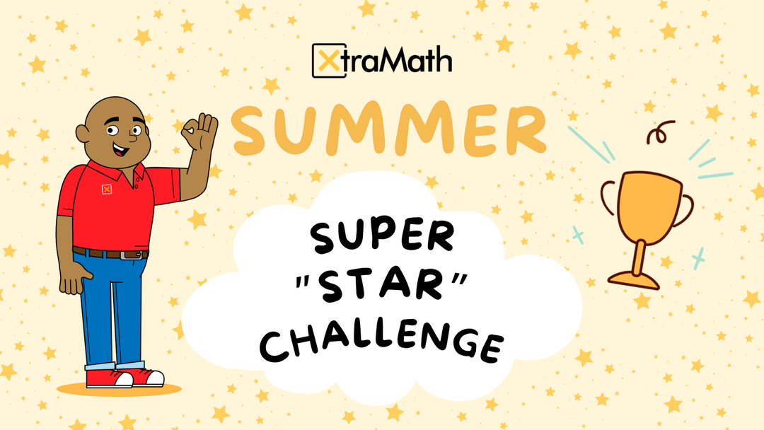 Summer Learning Made Fun with XtraMath's ⭐️ Challenge!