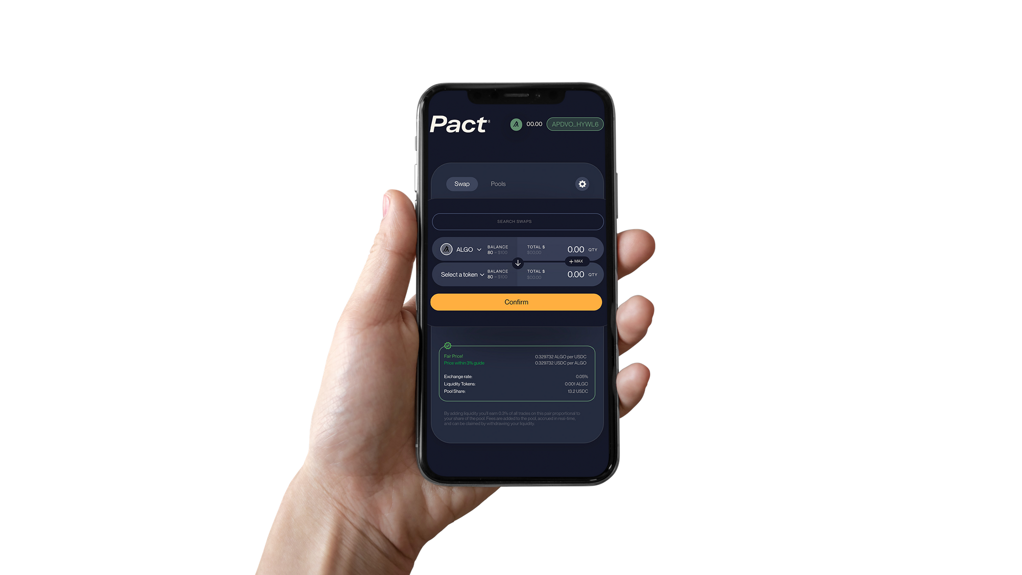 Pact | The home of liquidity on Algorand