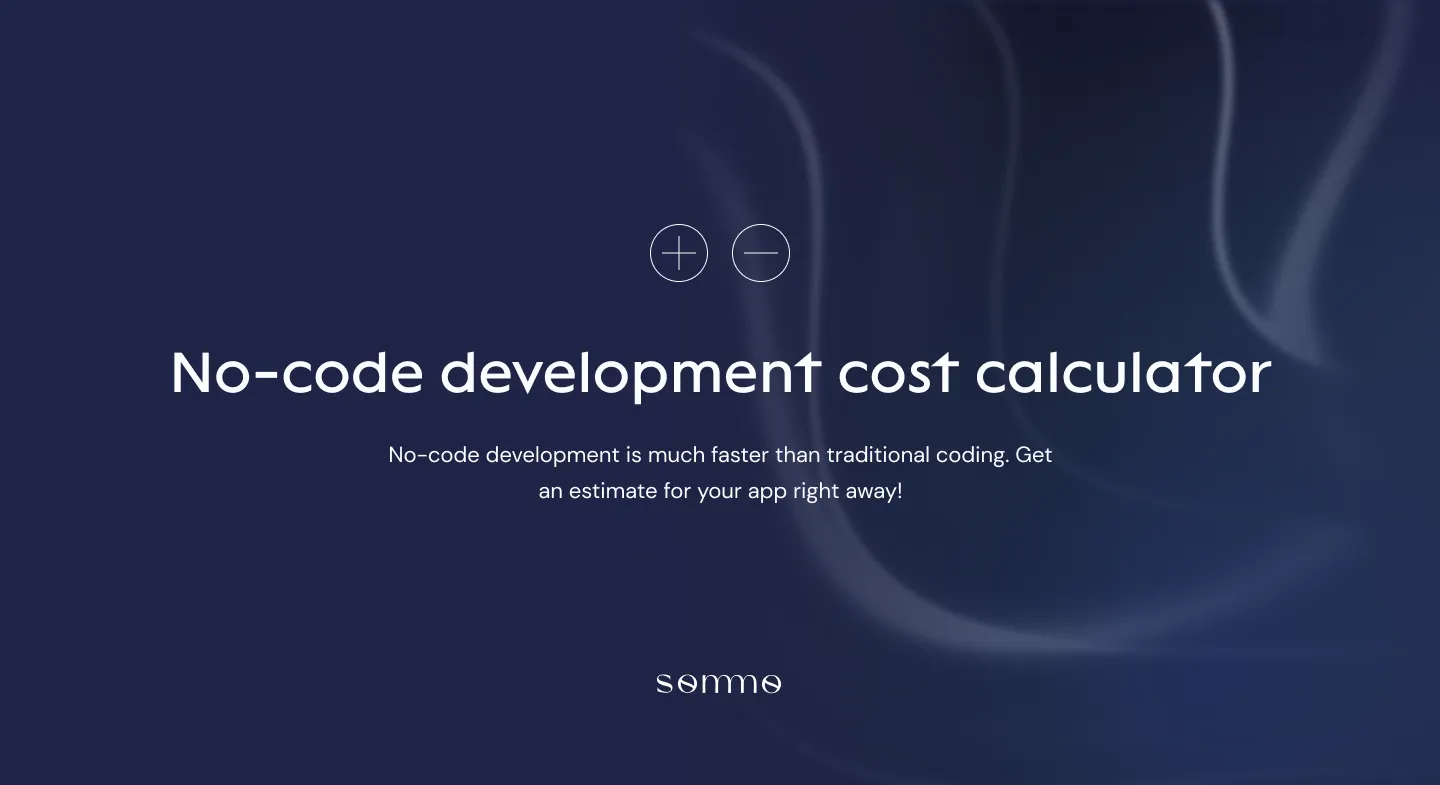 Web and Mobile App Development Cost Calculator | Sommo Studio