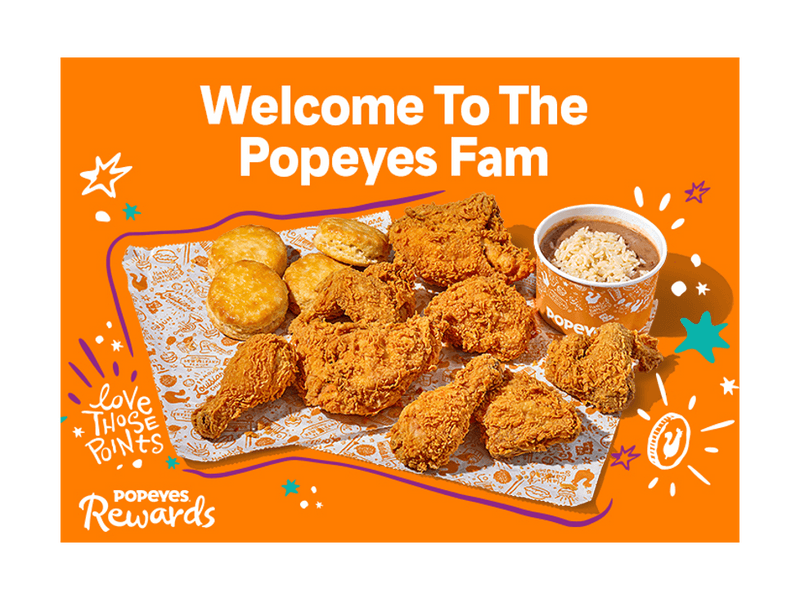 Popeyes® Launches Its First Ever Loyalty Program, Popeyes® Rewards