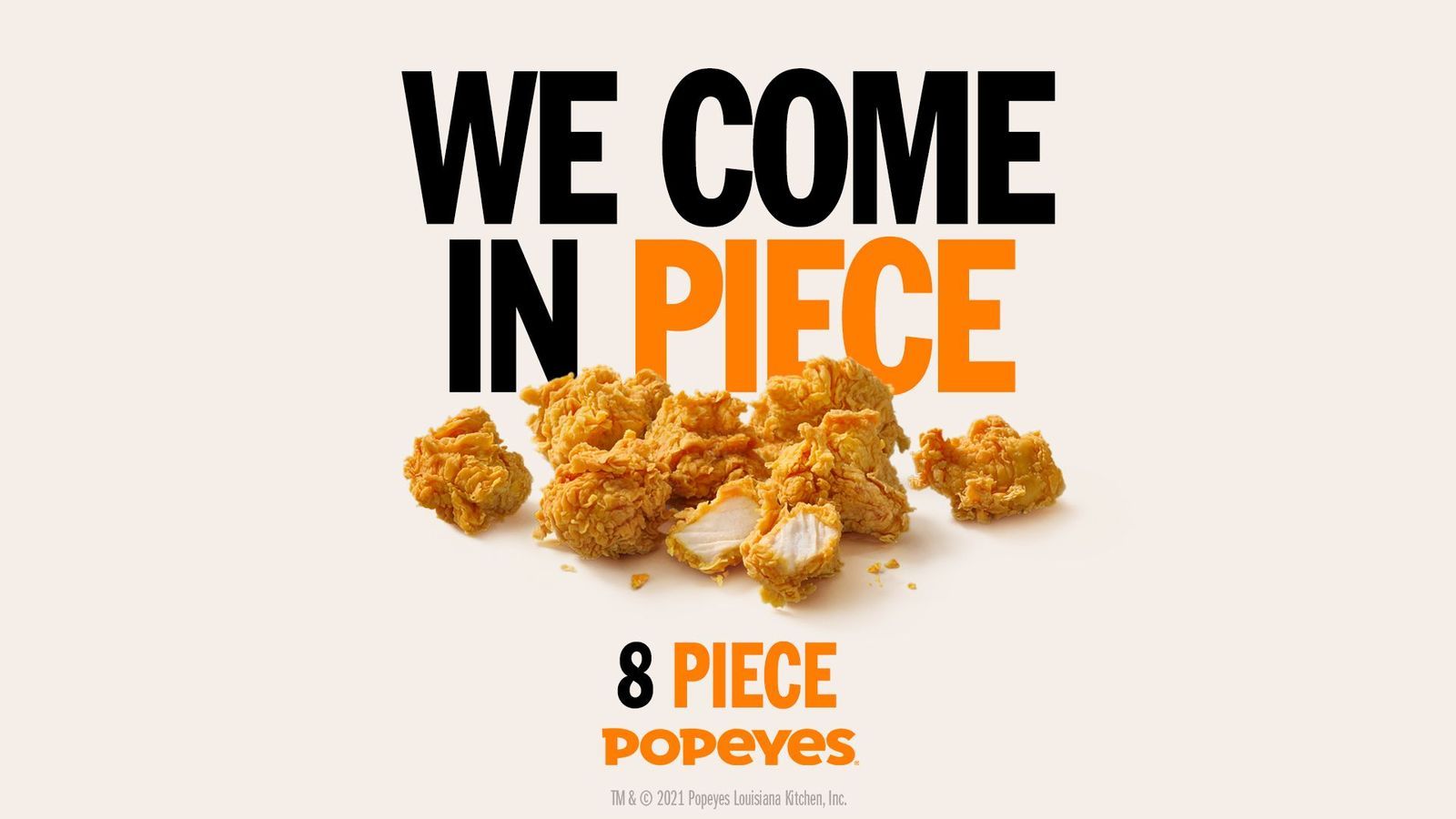 Popeyes® Says Goodbye to Chicken Wars as Their New Game Changing ...