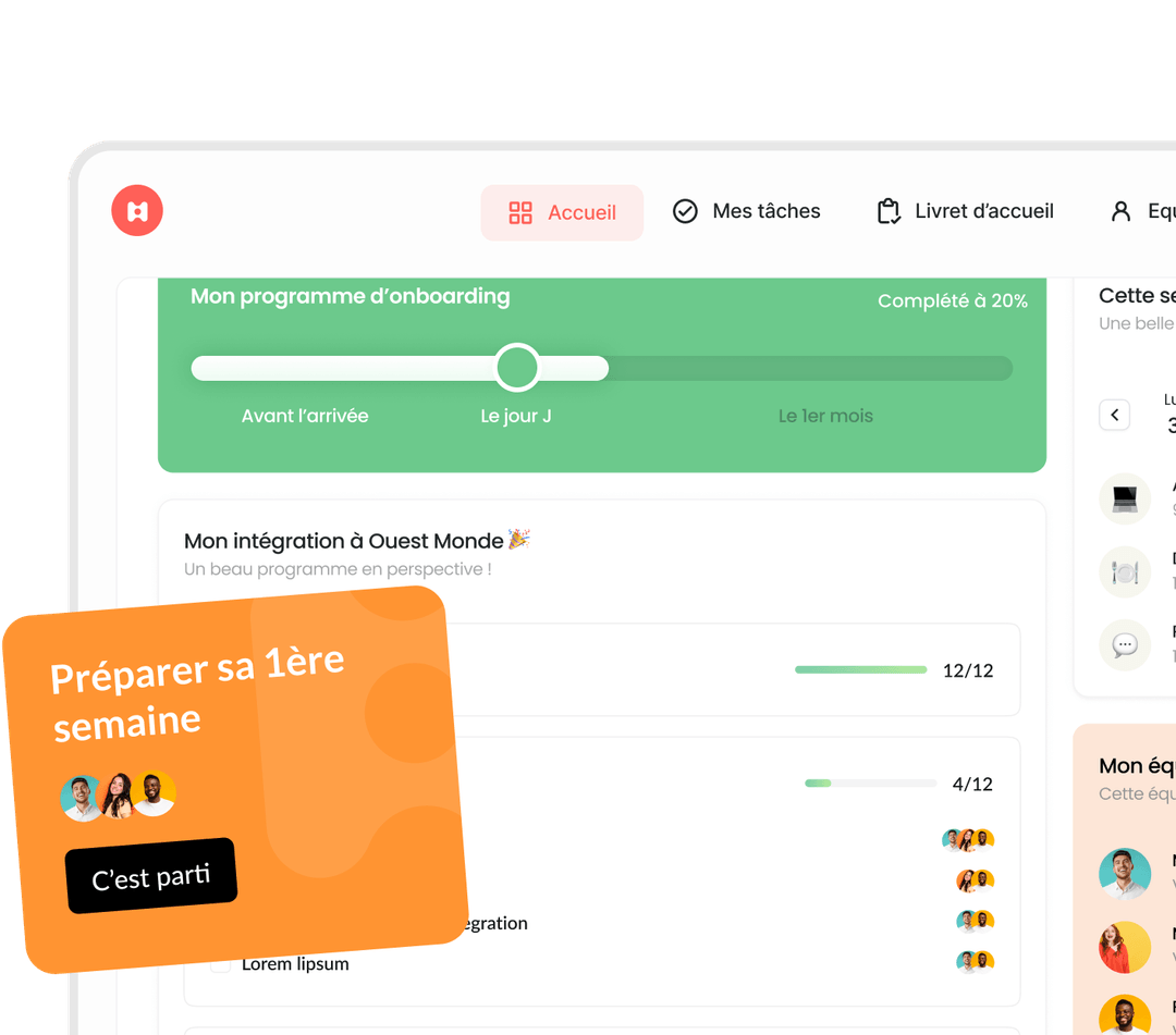 HeyTeam : l’Onboarding facile, sur mesure et intégré à vos outils RH