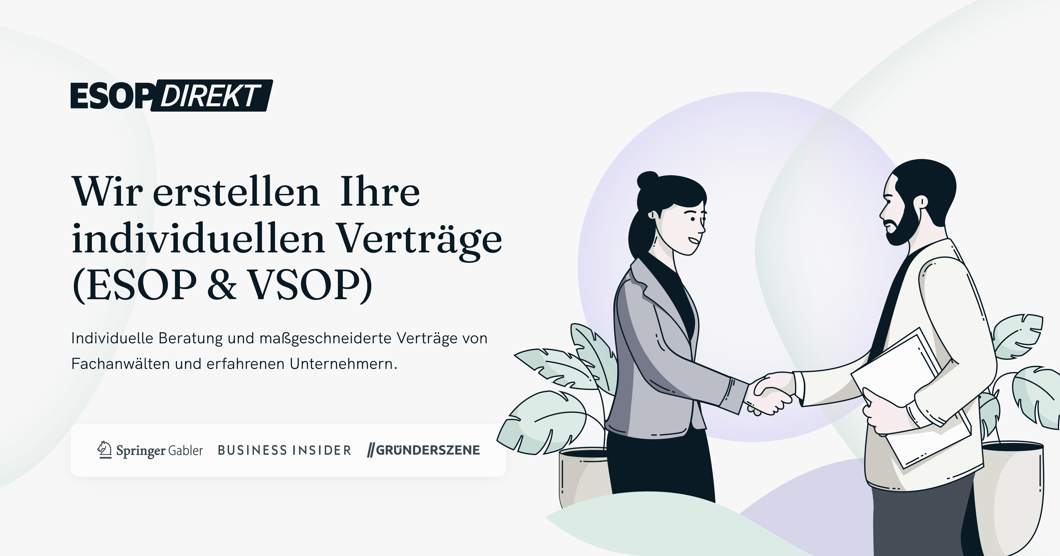 ESOP & VSOP Grundlagen: Cliff-Zeitraum und Vesting-Period