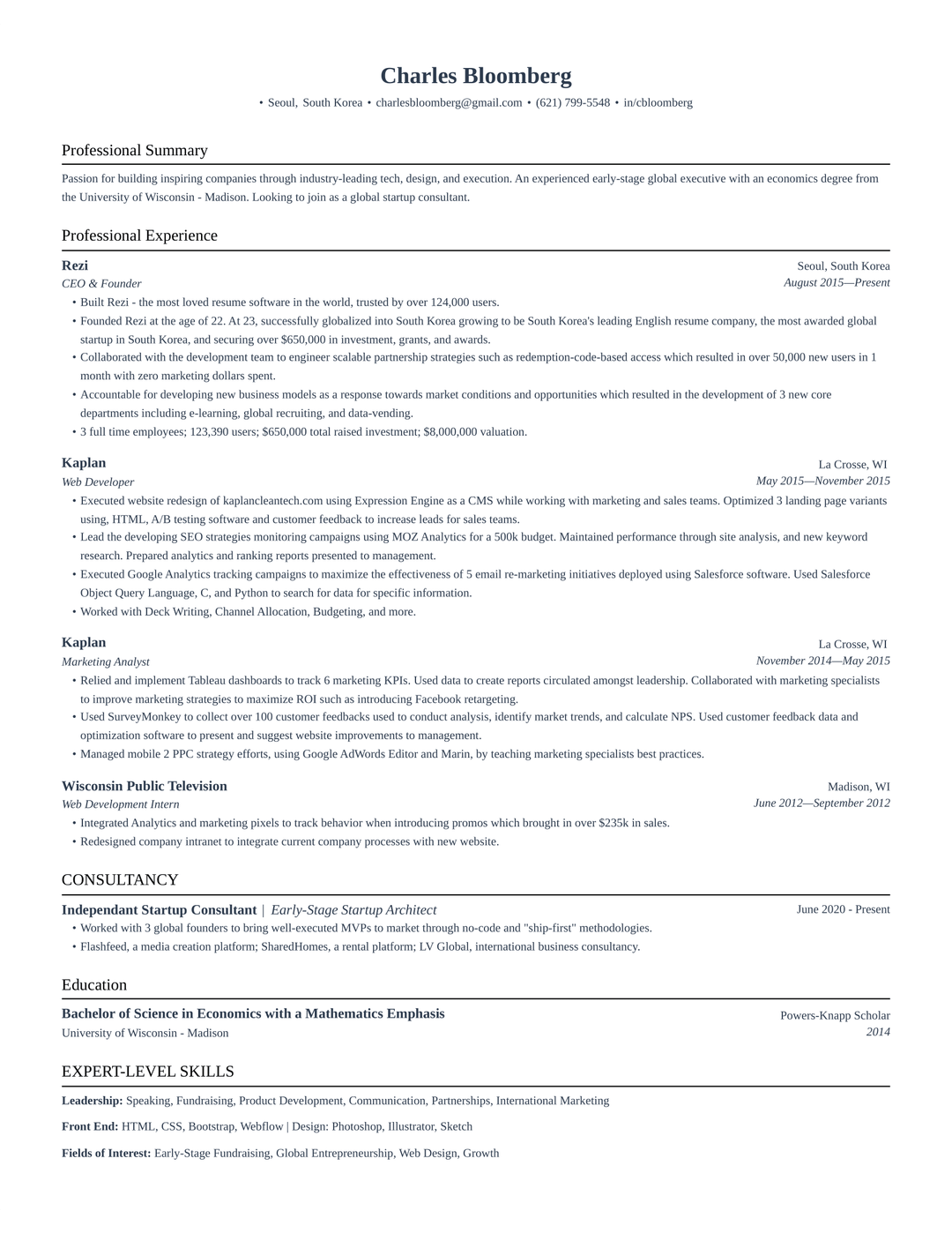 Free ATS Resume Templates (2025) | Download Word & PDF