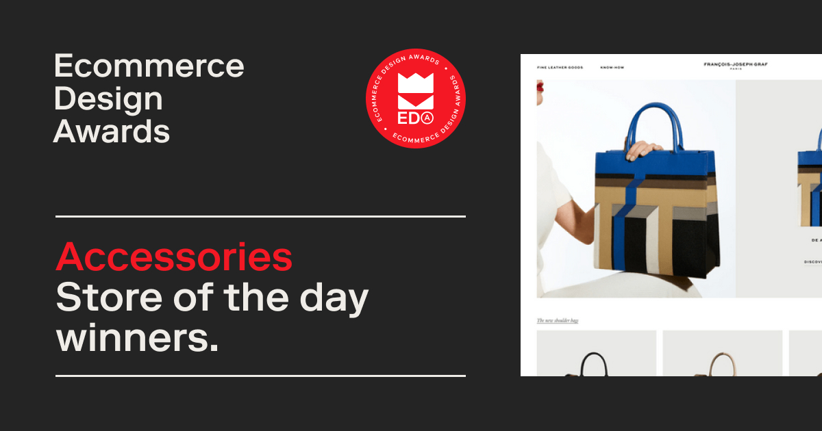 Ecommerce Design Awards | Winners | Accessories