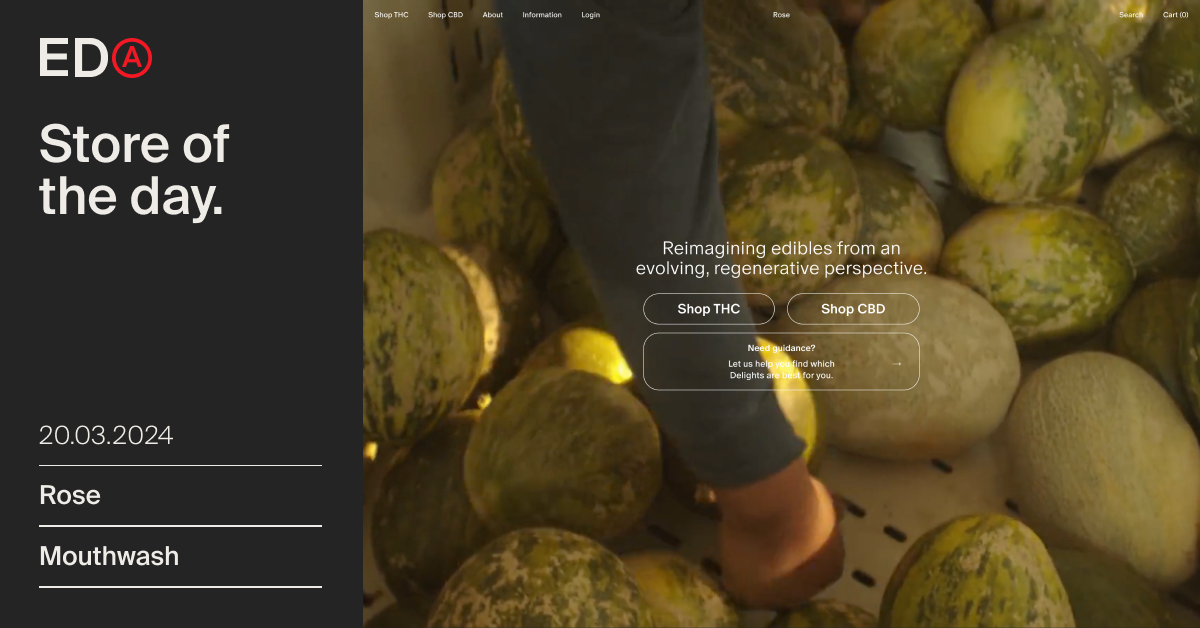 Ecommerce Design Awards | Winners | Rose