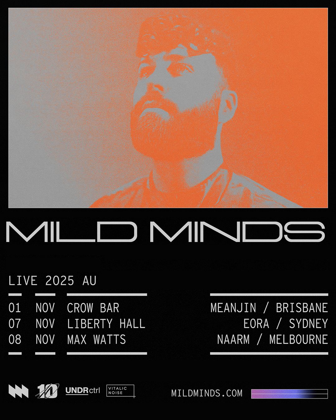 Indo Warehouse 2025 Australian Tour - Untitled Group