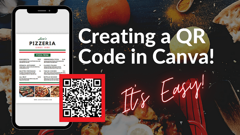 How to Create a QR Code in Canva!