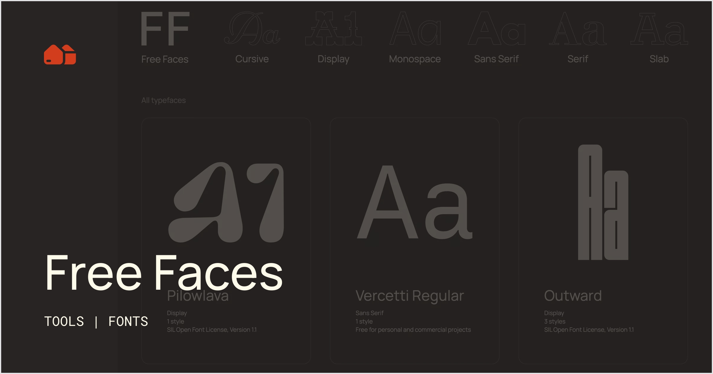 Free Faces [Fonts] No-Code Supply Co.