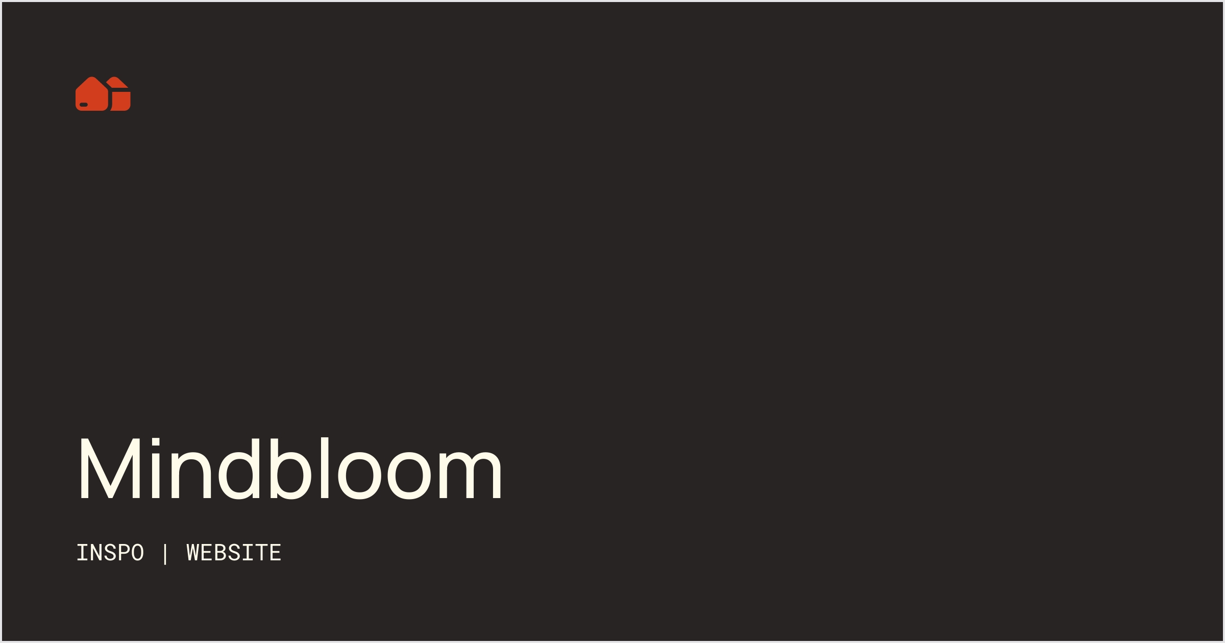 Mindbloom [Website] No-Code Supply Co.