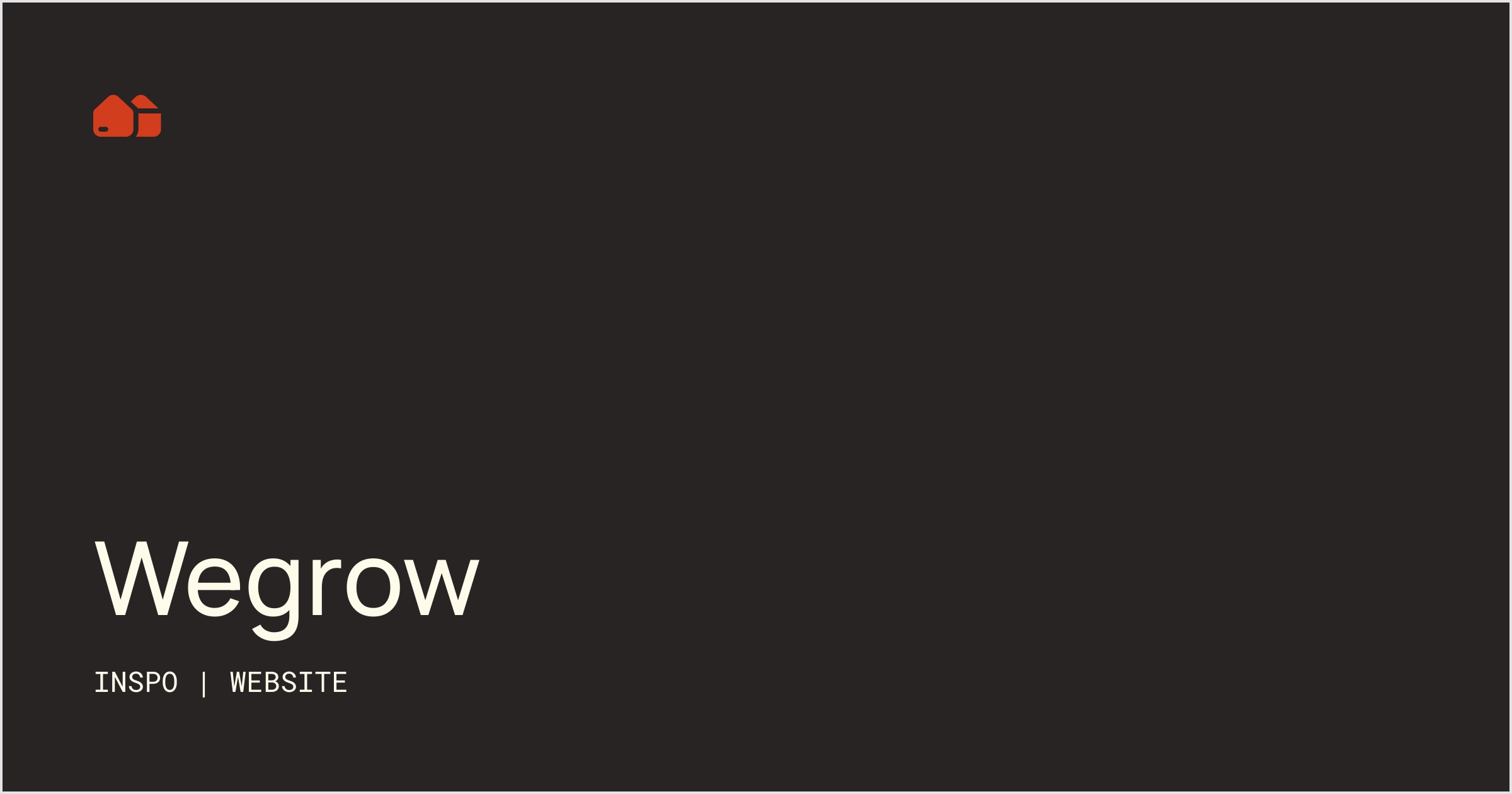 Wegrow [Website] No-Code Supply Co.