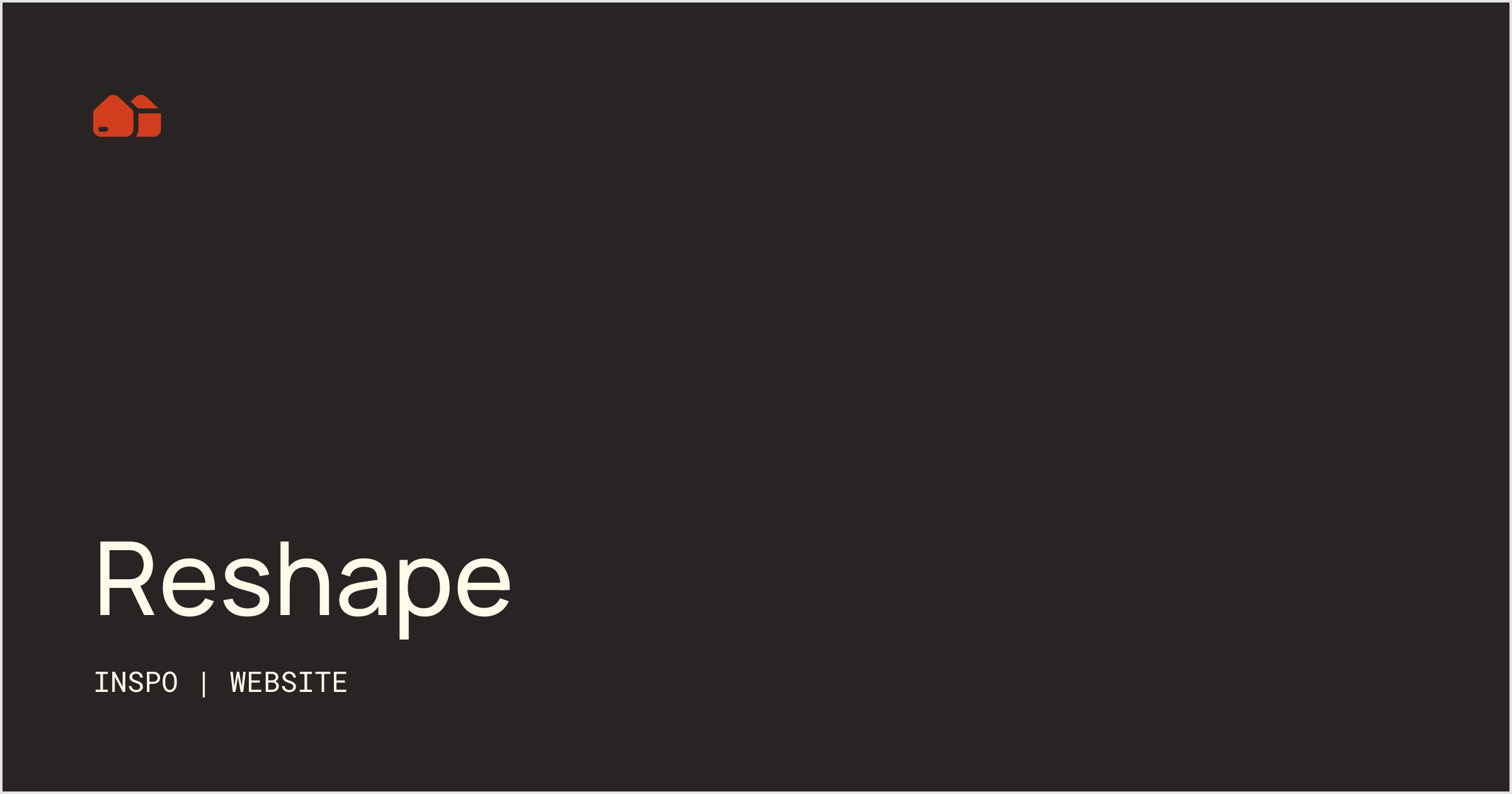 Reshape [Website] No-Code Supply Co.