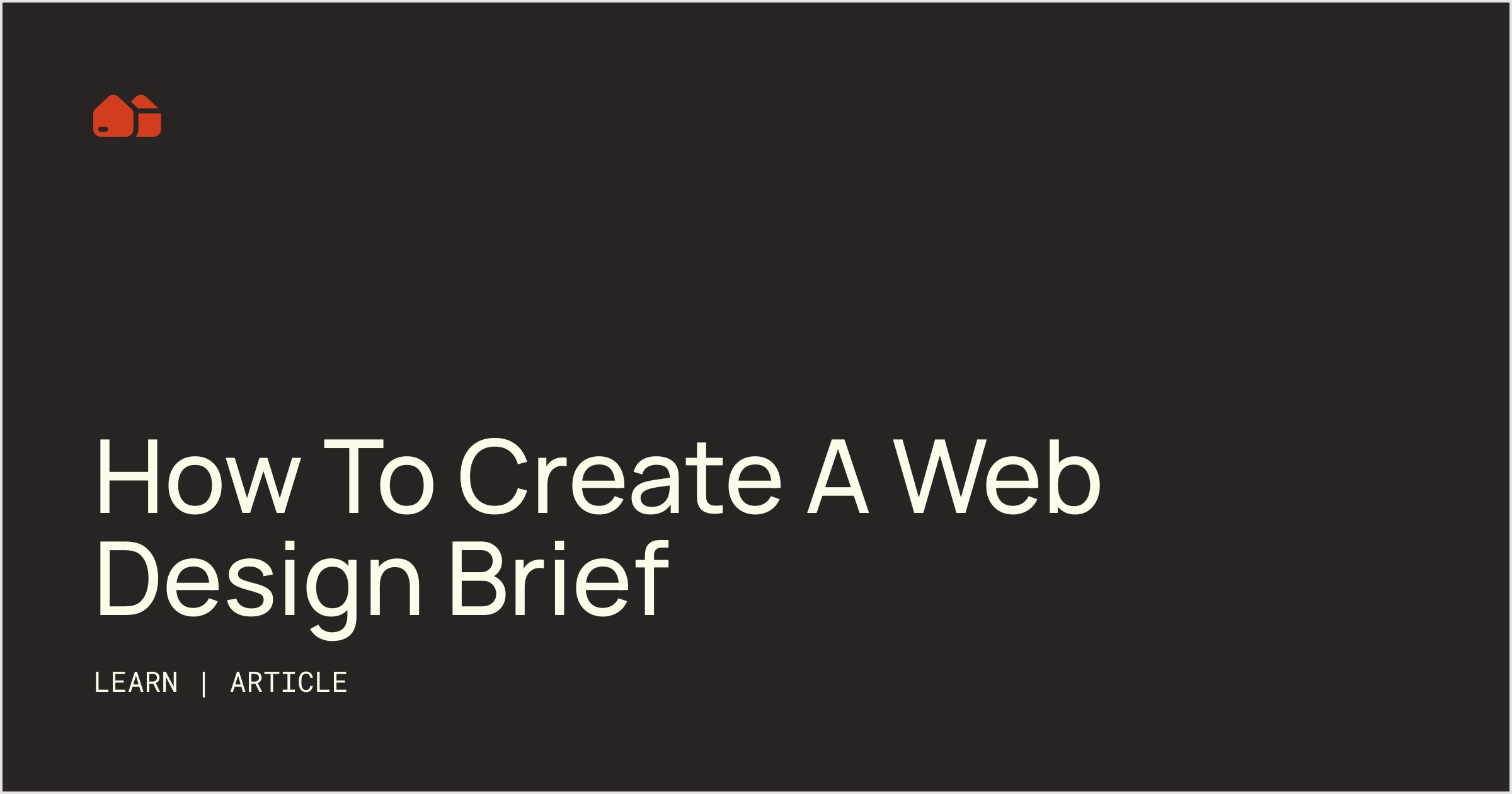 How To Create A Web Design Brief [Article] No-Code Supply Co.