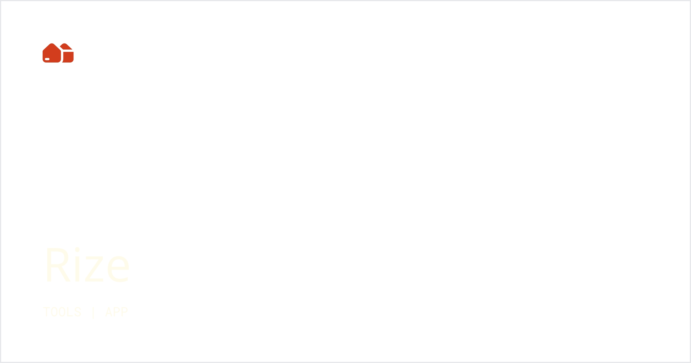 Rize [App] No-Code Supply Co.