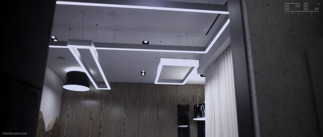 Elegant custom LED pendant light