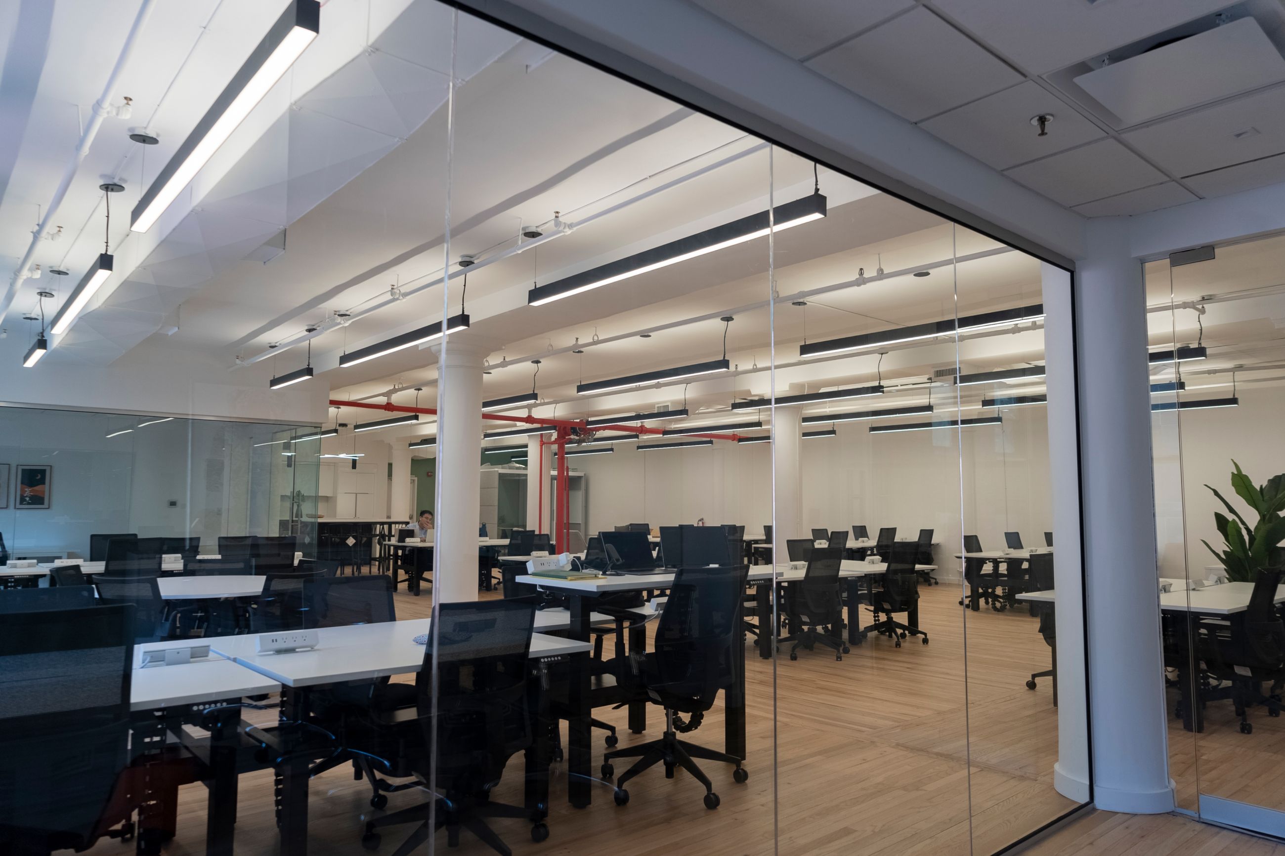 Premade LED Linear Eagle Seal Contracting NYC