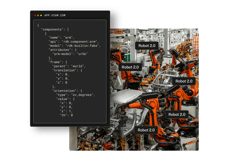 Viam | About | Robotics Software Platform
