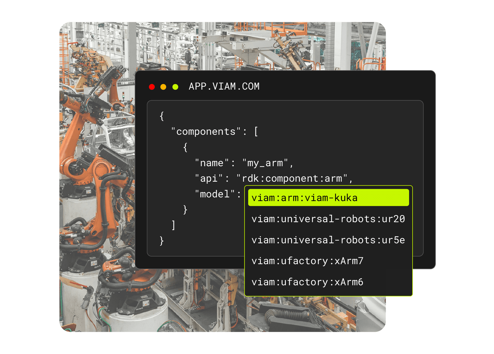 Manufacturing Automation Software | Viam