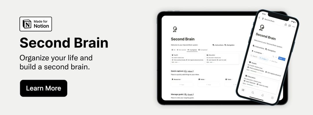 20 Notion Notes Templates for 2025 (Best & Free)