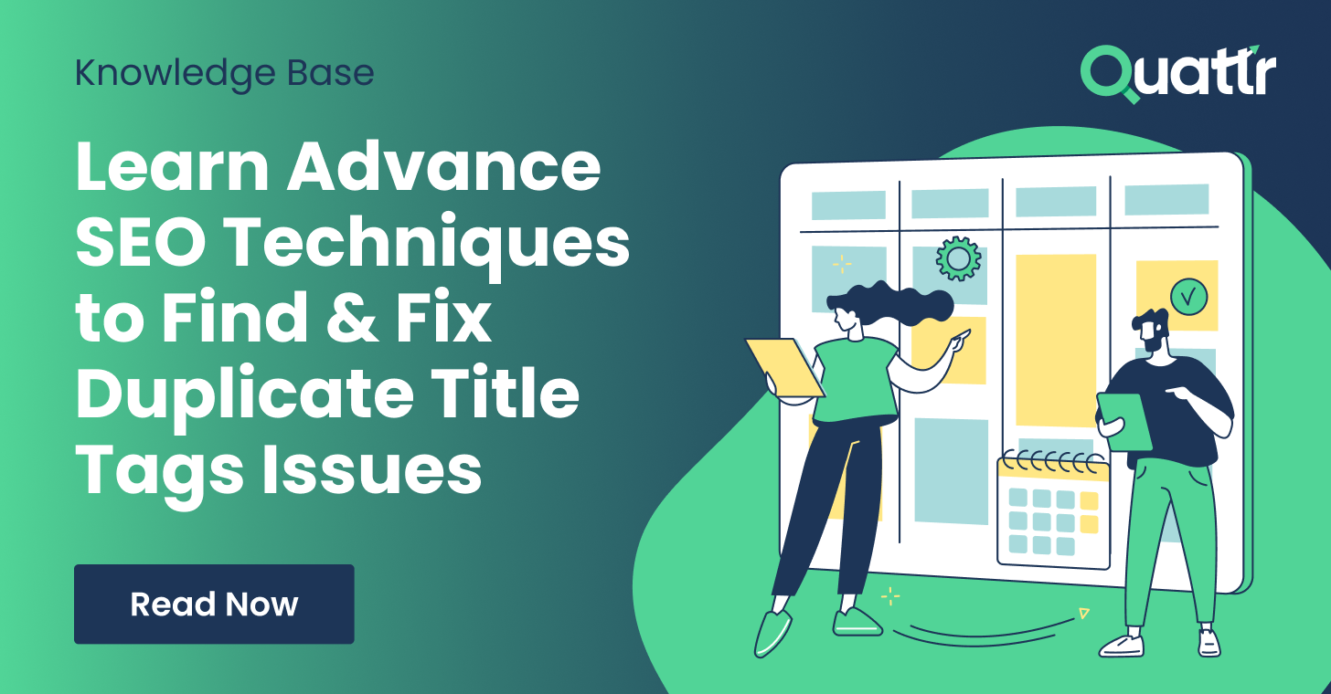 How to Avoid Duplicate Title Tags for SEO?