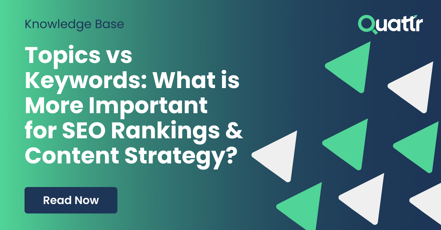 Topics vs Keywords: A Comprehensive Guide