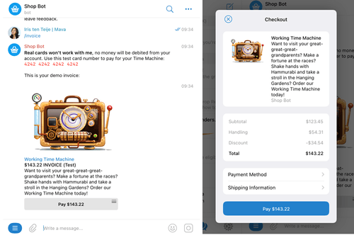A Guide to Accepting Payments in Telegram
