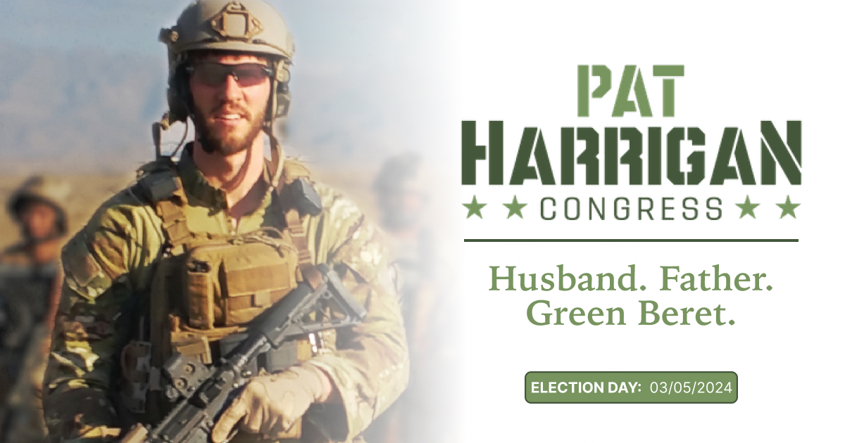 Home | Pat Harrigan for Congress