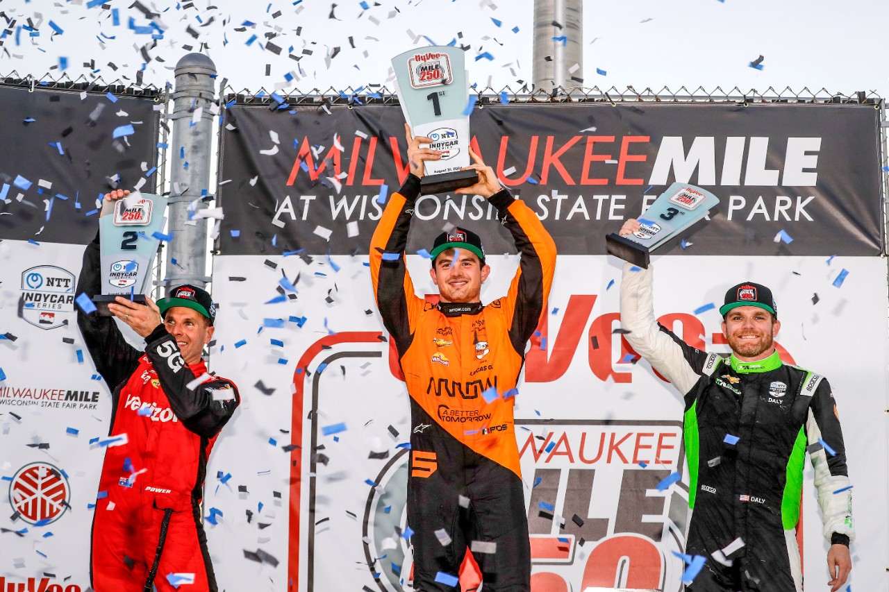 A Double win at Milwaukee Mile