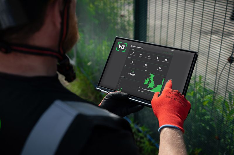 Construction site access control - VIS Systems