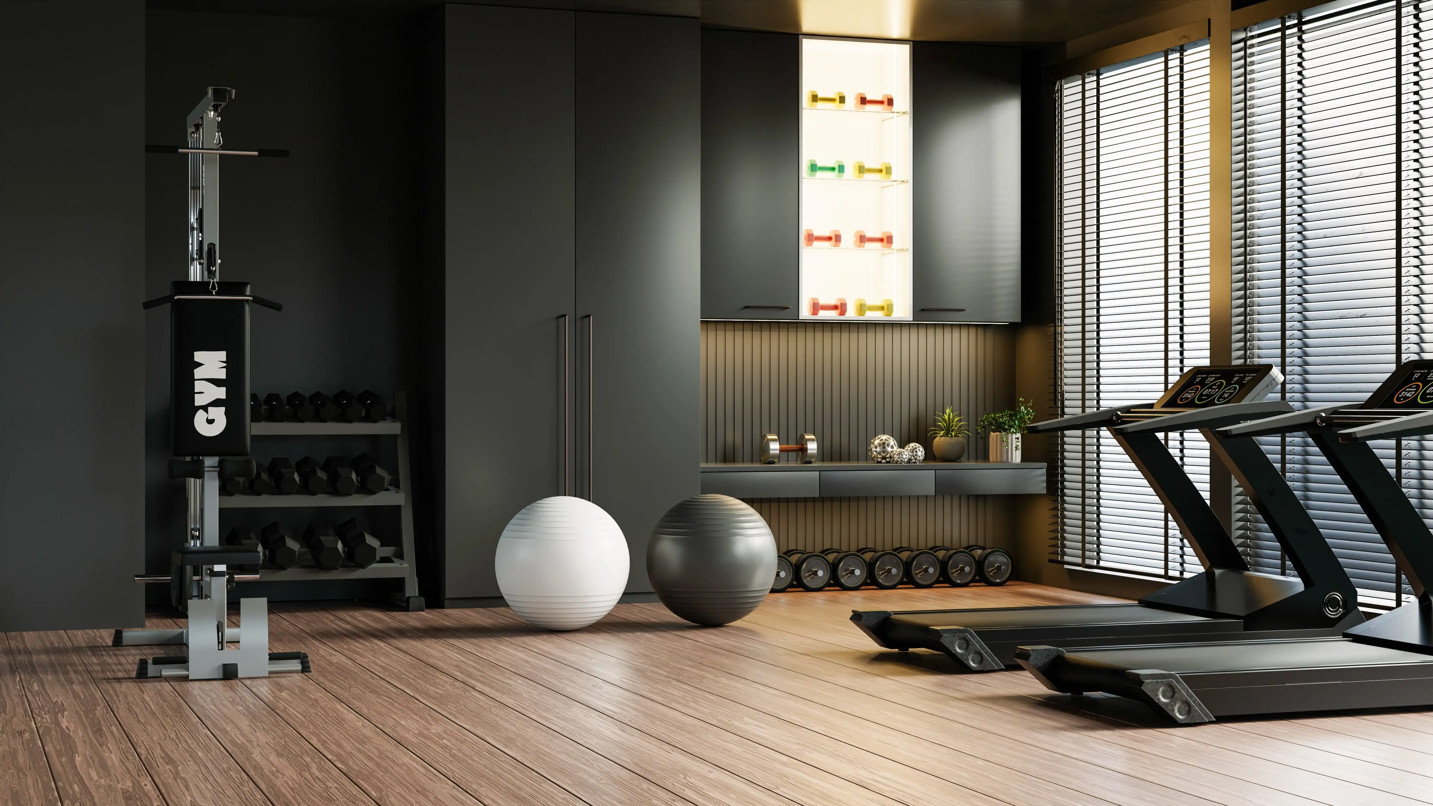 Building A Home Gym With Self Drive Van Hire | hirefleet