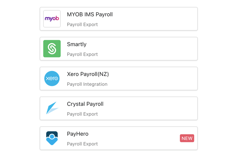 Timble - Rostering, Time Clock & Timesheets Software